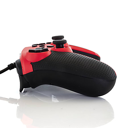 Gamefitz Wired Controller For Nintendo Switch Red - Office Depot