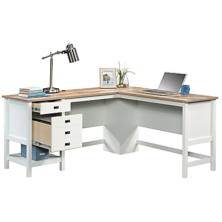 Soft white desk store