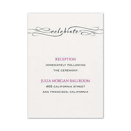 Custom Premium Wedding Event Invitations With PocketsEnvelopes ...