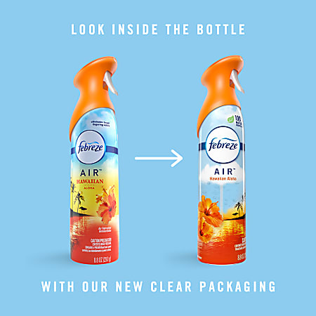 Febreze Air Freshener Spray Hawaiian Aloha Scent 8.8 Oz - Office Depot