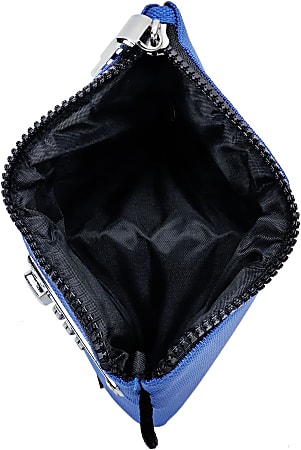 Vaultz Accessories Pouch 7 x 10 Classic Blue - Office Depot