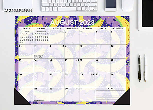 2023 2024 Willow Creek Press Academic Monthly Oversized Desk Pad ...