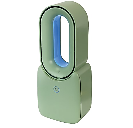 GNBI Bladeless Personal Fan 11 34 H x 4 34 W x 3 14 D Green - ODP ...