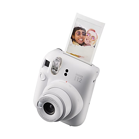 Fujifilm Instax Mini 12 Instant Film Camera With Lens Clay White ...