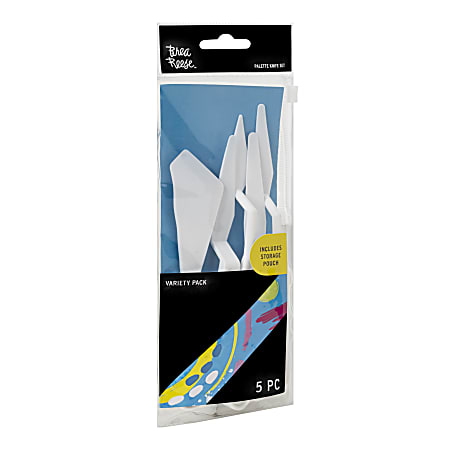 Brea Reese Palette Knives White Pack Of 5 Knives - Office Depot