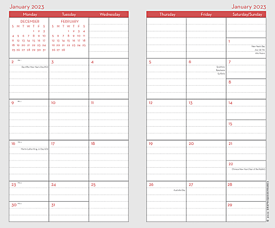 2023 2025 Graphique 2 Year Pocket Size Planner 4 x 6 Elegant Pattern ...