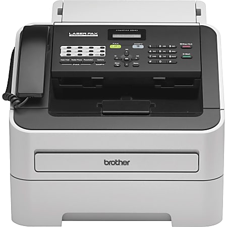 Brother IntelliFAX 2840 Laser Fax Machine - Office Depot