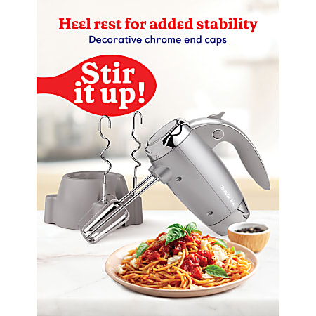 Betty Crocker Power Up 7 Speed Corded Electric Hand Mixer With Stand ...