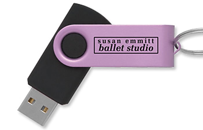 Swivel USB Flash Drive 1GB - Office Depot