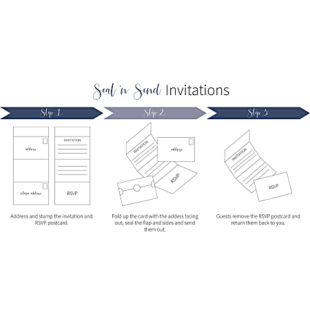 Custom Premium Wedding Event Invitations 6 x 15 38 Champagne ...