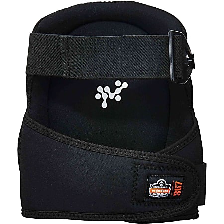 Ergodyne ProFlex 367 Gel Knee Pads Lightweight Round Cap One Size Black ...