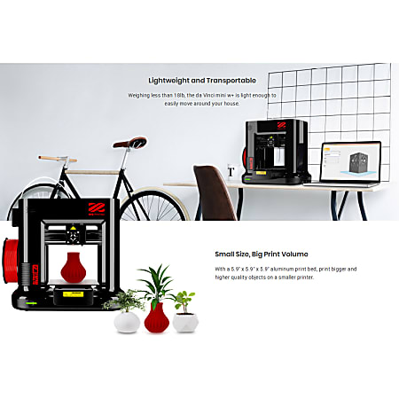 XYZprinting da Vinci mini w 3D Printer - Office Depot