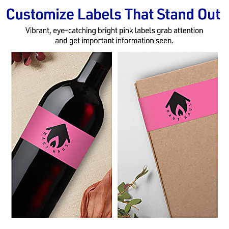 Avery Print To The Edge Labels With Sure Feed Technology 94243 BPP10 ...