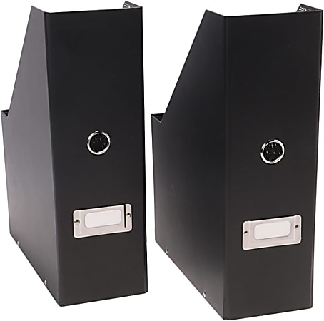Snap N Store Kid s Magazine File Storage Boxes 12 14 H x 3 1516 W x 9 ...