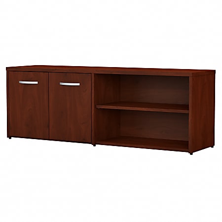 Bush Business Furniture Studio C 60 W Low Storage Cabinet With Doors ...