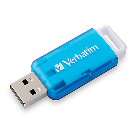 Verbatim SeaGlass USB 2.0 Flash Drives 32GB Assorted Colors Pack Of 3 ...
