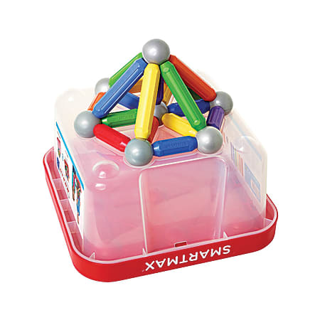 SmartMax Build XXL 70 Piece Magnetic Building Set Multicolor - Office Depot