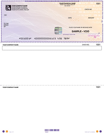 High Security Laser Multipurpose Voucher Checks For Sage Peachtree 8 12 ...