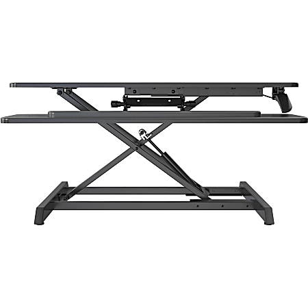 Lorell Desk Monitor Desk Riser 19 14 H x 35 38 W x 32 D Black - Office ...
