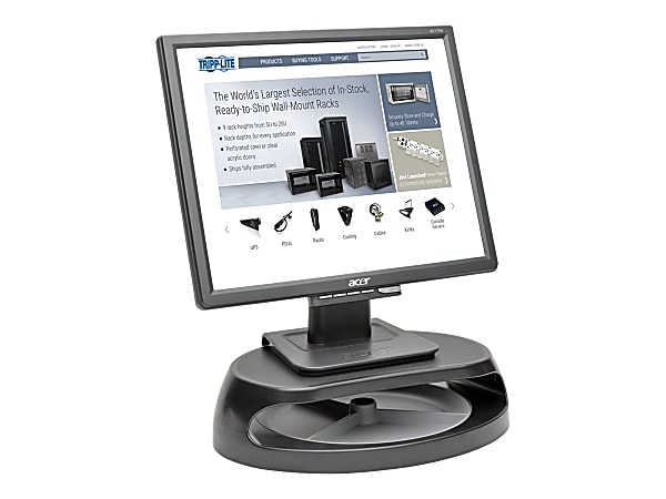 Tripp Lite Universal Monitor Riser Stand w Accessory Tray Laptop ...