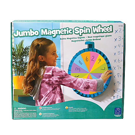 Educational Insights Jumbo Magnetic Spinner - Office Depot