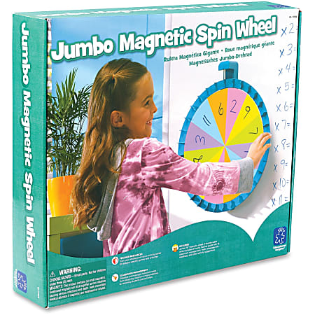Educational Insights Jumbo Magnetic Spinner - Office Depot