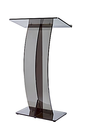 Alpine AdirOffice Slanted Speakers Floor Podium Lectern 47 H x 26 34 W ...