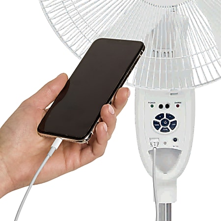 airbro FSA 18 9 Speed IndoorOutdoor Rechargeable Floor Standing Fan ...