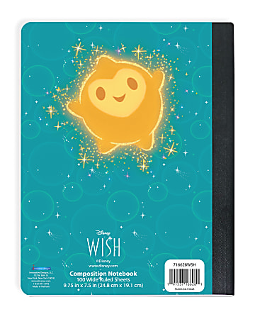 Innovative Designs Licensed Composition Notebook 7 12 x 9 34 Single ...