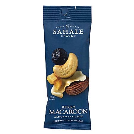 SAHALE Snacks Berry Macaroon Almond Trail Mix 1.5 oz 18 Count - Office ...