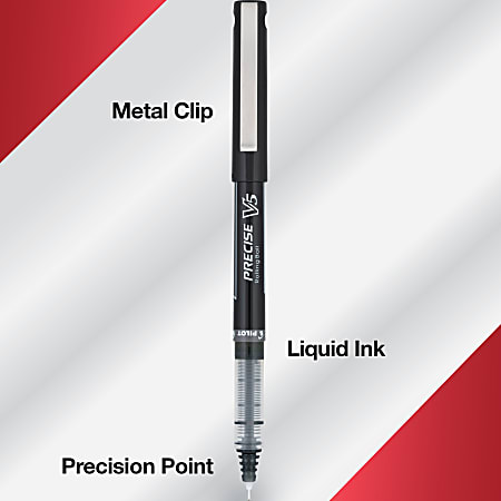 Pilot Precise V5 Rolling Ball Pens Extra Fine Point 0.5 mm Assorted ...