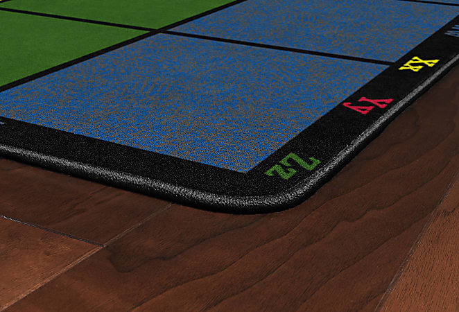 Flagship Carpets Learning Grid Carpet 7 6 x 12 Multicolor - Office Depot