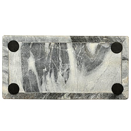 Laurie Gates California Designs Marble And Acacia Wood Cutlery Holder 5 ...