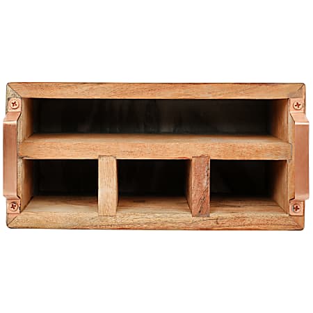 Laurie Gates California Designs Marble And Acacia Wood Cutlery Holder 5 ...