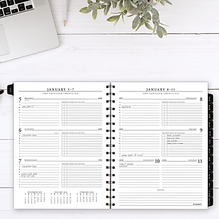 AT A GLANCE Executive 2026 Weekly Monthly Appointment Book Refill ...