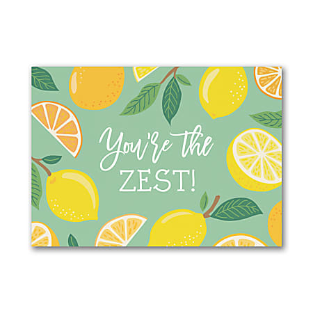 All Occasion Thank You Fun Fruity Greeting Card Assortment With Blank ...
