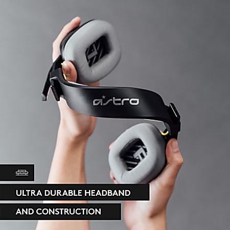 Astro A10 Headset Stereo Mini phone 3.5mm Wired 32 Ohm 20 Hz to 20 kHz ...