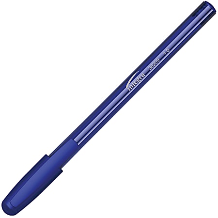 Integra 1.0 mm Tip Ink Pen 1 mm Pen Point Size Blue 60 Pack - Office Depot