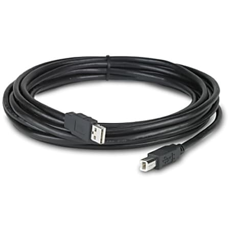 APC NetBotz USB Latching Cable Type A Male USB Type B Male USB 16.4ft ...