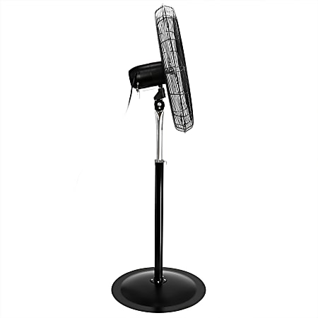 Vie Air 30 Industrial Heavy Duty Pedestal Oscillating Metal Stand Fan ...