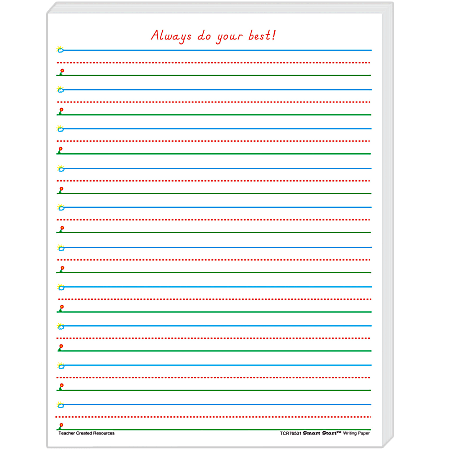 Teacher Created Resources Smart Start 1-2 Writing Paper, 8-1/2” x 11 ...