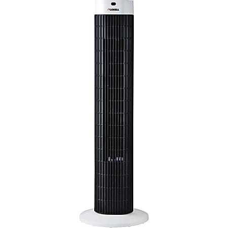 Lorell Tower Fan 30 Fan Diameter 3 Speed Sleep Mode Breeze Mode ...