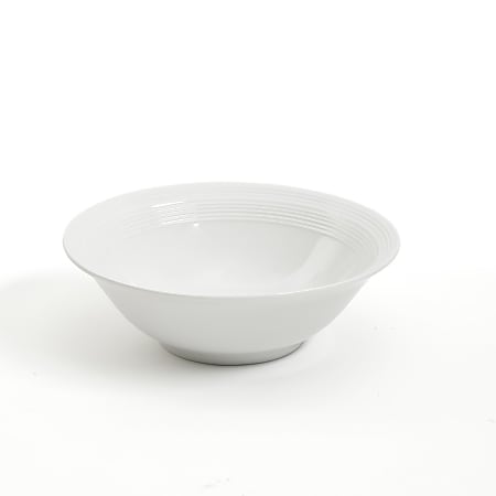Gibson Home Embossed Buffet 16 Piece Ceramic Dinnerware Set White ...