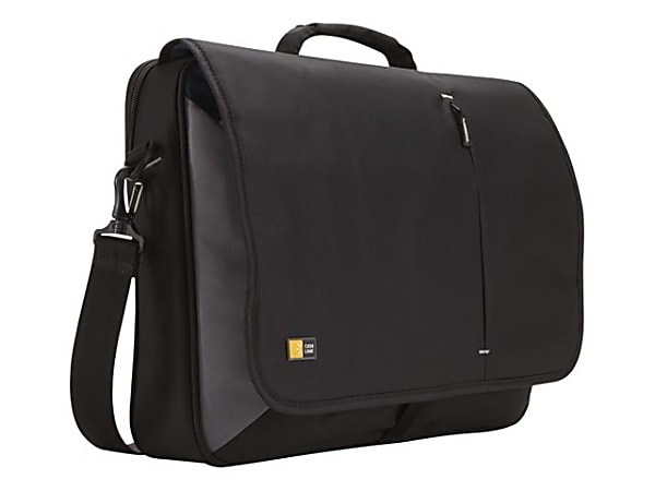 Case Logic Laptop Messenger Bag Black - Office Depot