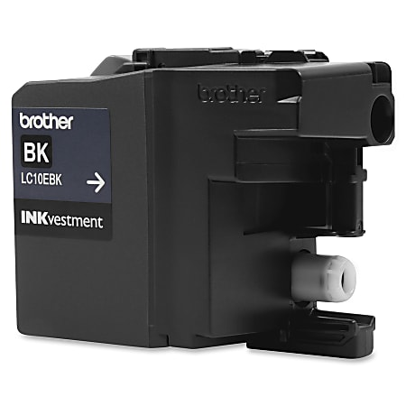 Brother LC10 Black High Yield Ink Cartridge LC10EBK - Office Depot