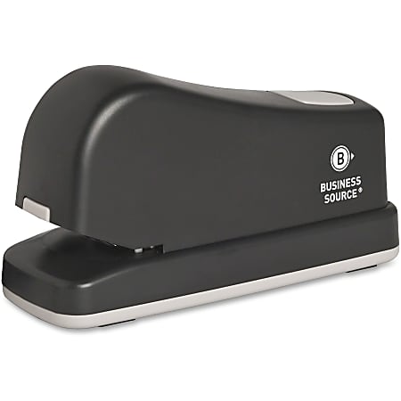 Business Source Electric Stapler 20 of 20lb Paper Sheets Capacity 210 ...