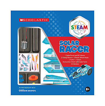 Scholastic STEAM Solar Racer Activity Kit Grades 2 To 5 - Office Depot