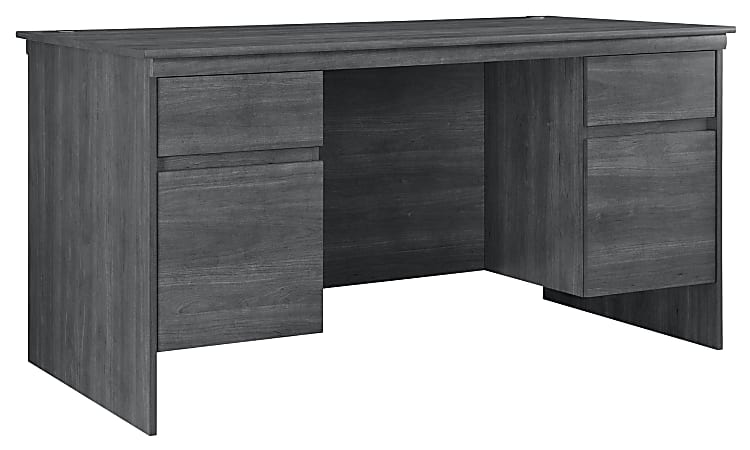Ameriwood Home Presley 59 W Executive Computer Desk Rodeo Oak - Office ...