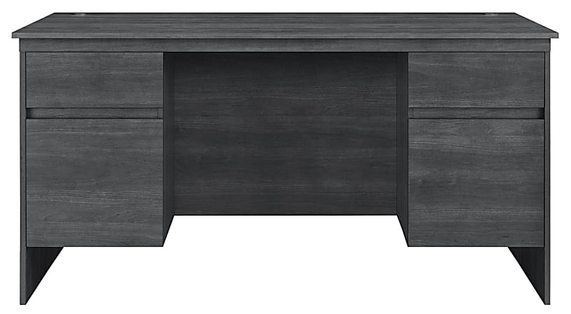 Ameriwood Home Presley 59 W Executive Computer Desk Rodeo Oak - Office ...