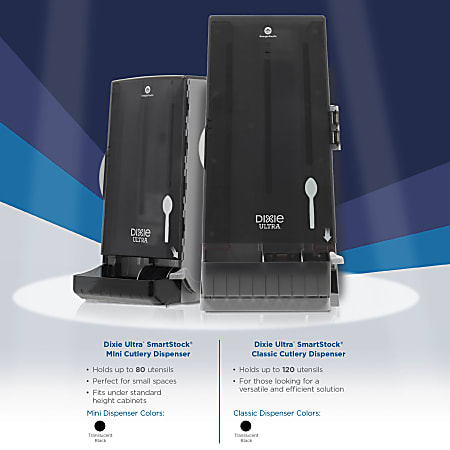 plastic silverware dispenser